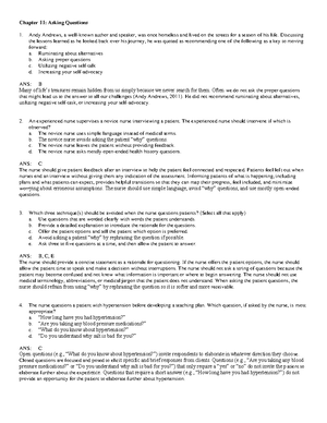 Nursing Communications Questions - A graduate nurse experiences reality ...