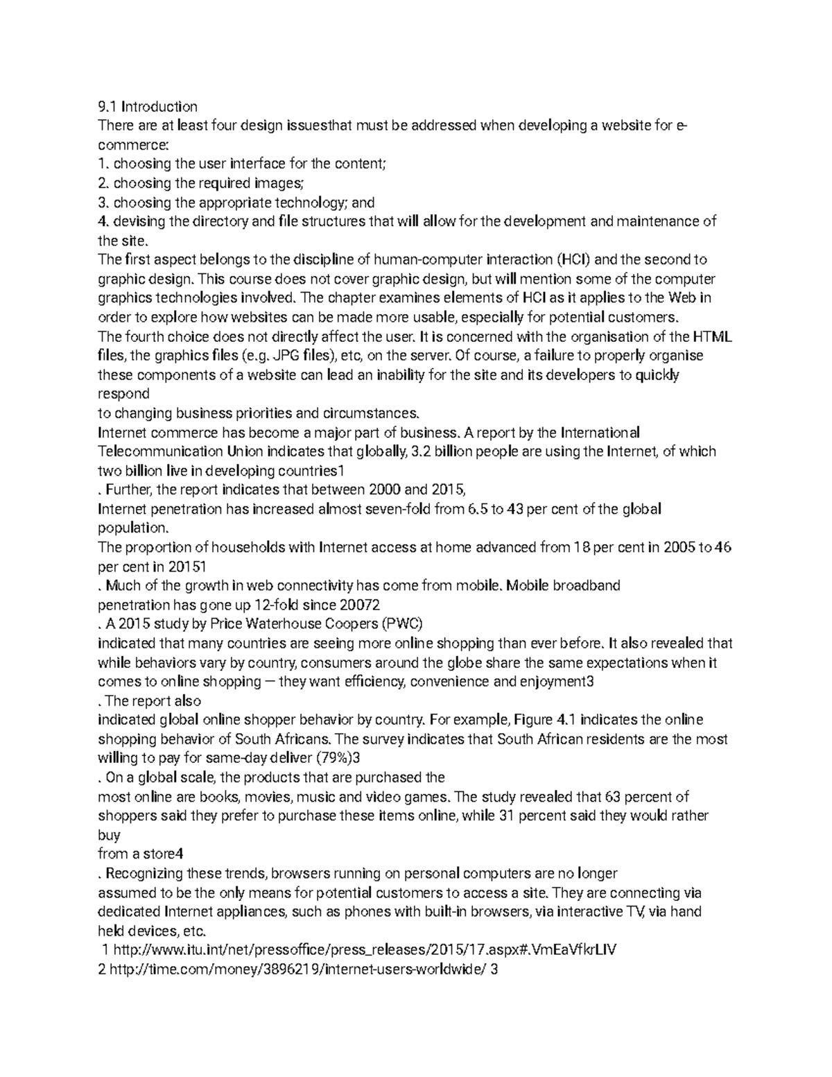 Web Development 32 - 9 Introduction There are at least four design ...