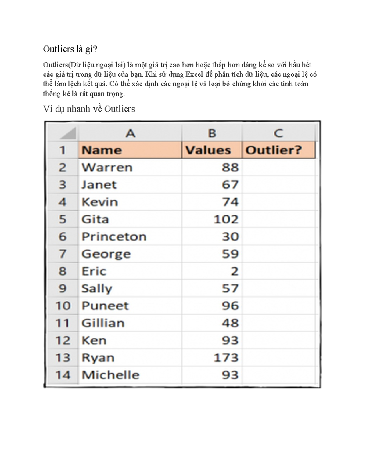 Outliers - cadcàkj ù aiuià eaiábausa áciocd ccuad caucà ákũz ...
