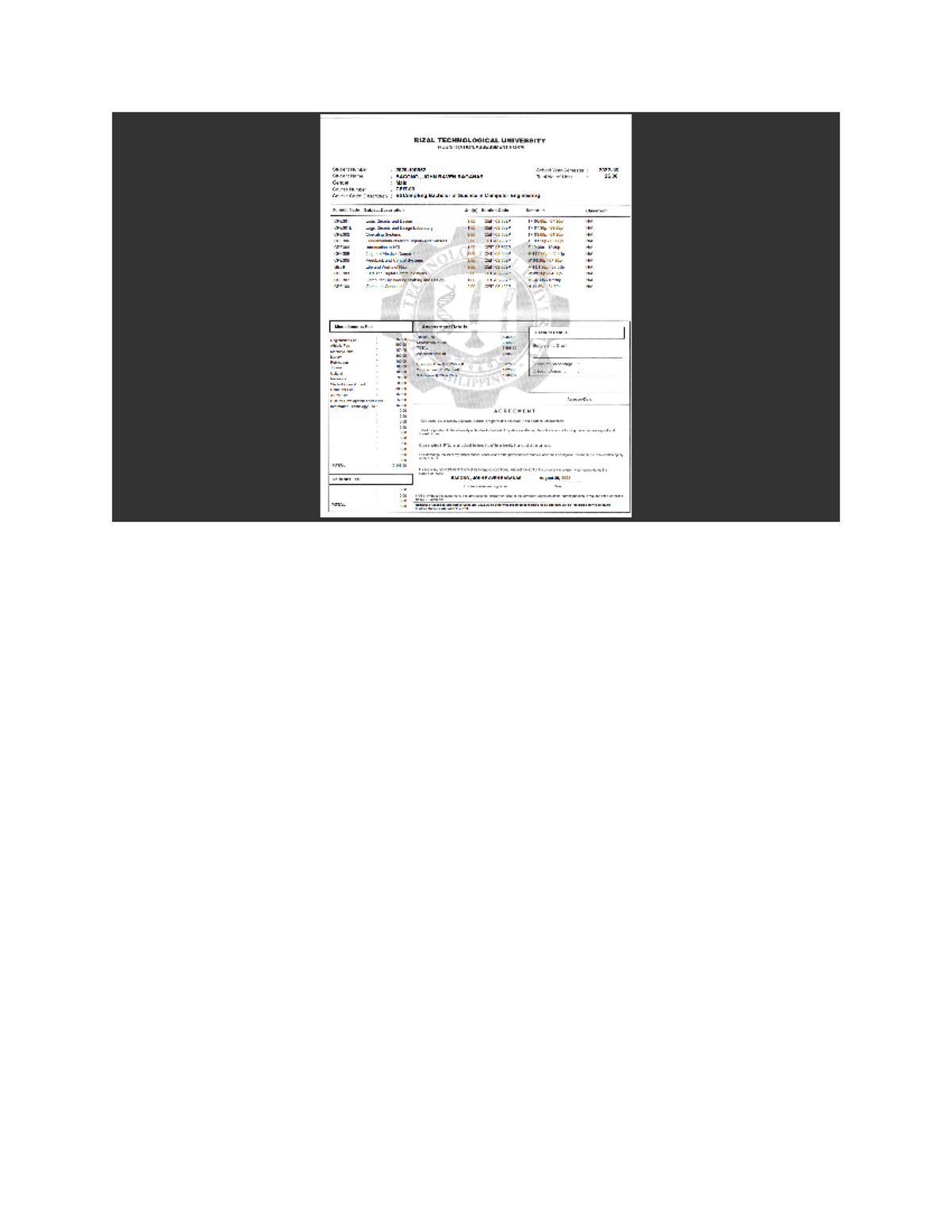 REGI FORM - ITS OK TO BE OKAY - BS Psychology - Studocu