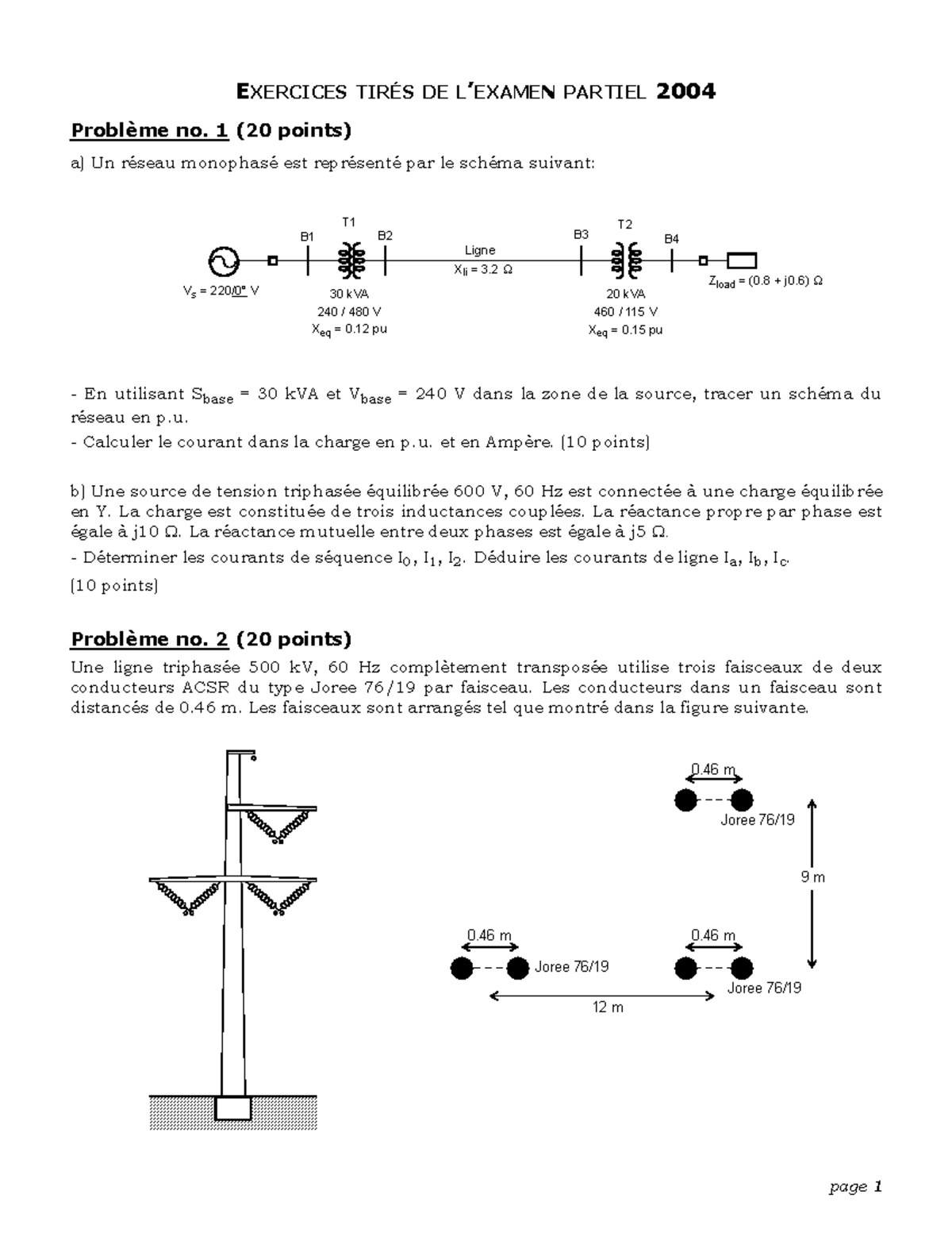 Expart a04 exercices - Réseaux Electrique Dr. Draoui Abdelghani ...