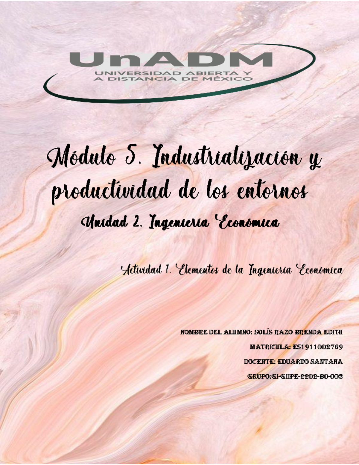 Giipe U2 brenda solis A1 - NOMBRE DEL ALUMNO: SolÌs Razo Brenda Edith ...