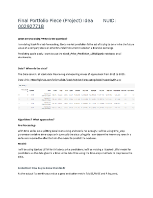DMDD-assignment 1 - DMDD assignment - Assignment 1 Answer 2. Data Storage - Because media assets ...