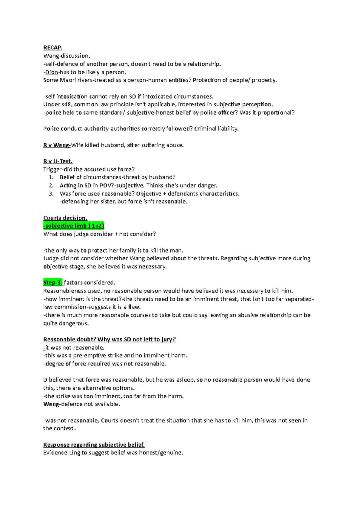 Lec 3 Lecture Notes 3rd Lecture Of Trimester 2 Recap Wang