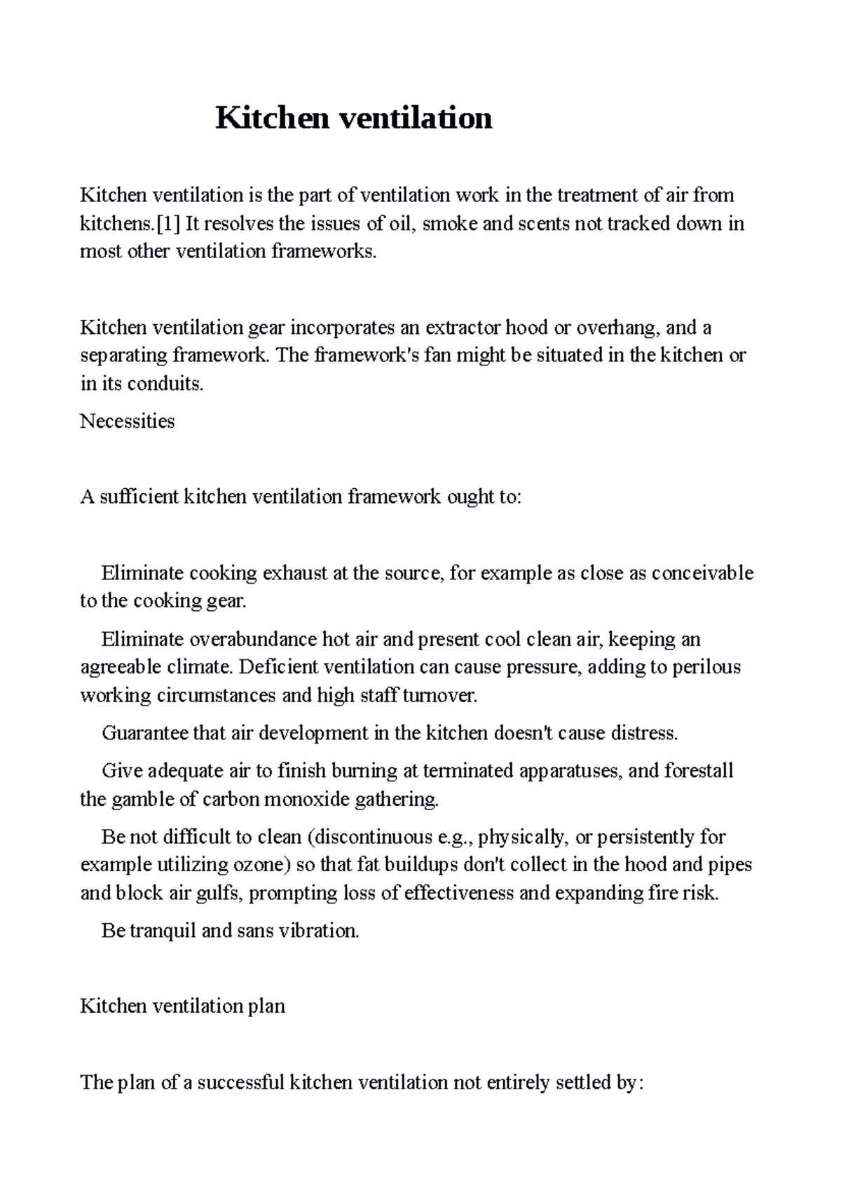 Kitchen ventilation - Shafina - Kitchen ventilation Kitchen ventilation ...