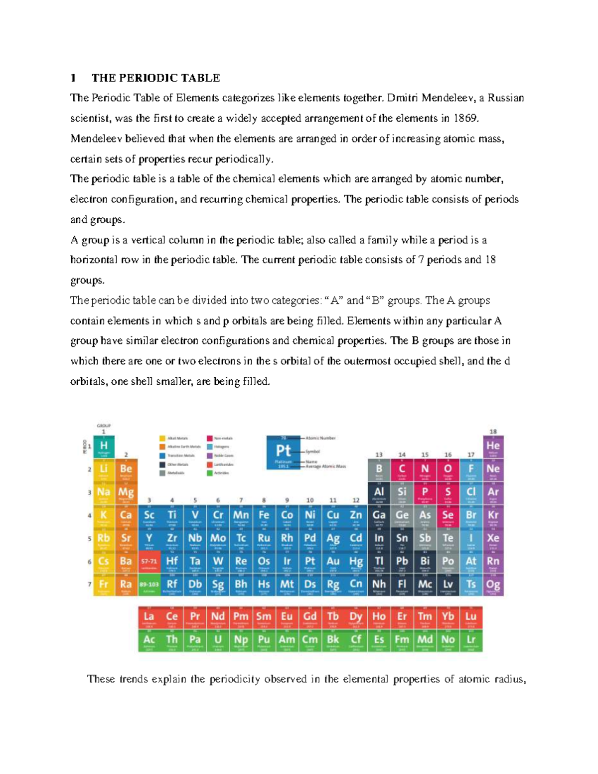 Volume one - I am doing various units and i would like help with notes ...