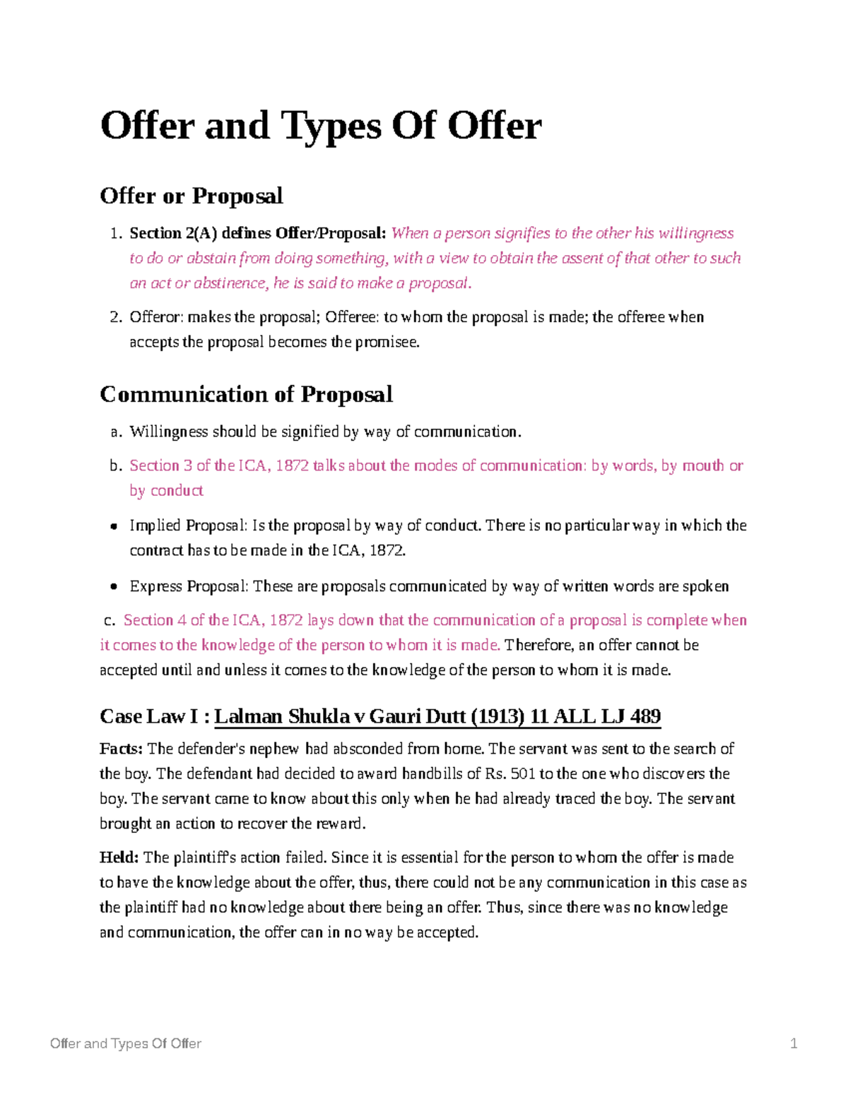 Offer and Types Of Offer bfrhhf2r evkjcfeniuo3rb kjfrniu3tbt jerfiuofhi ...