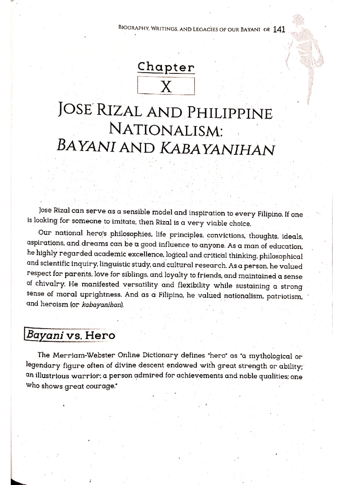 Chapter 10 - Life and Works of Rizal - Studocu