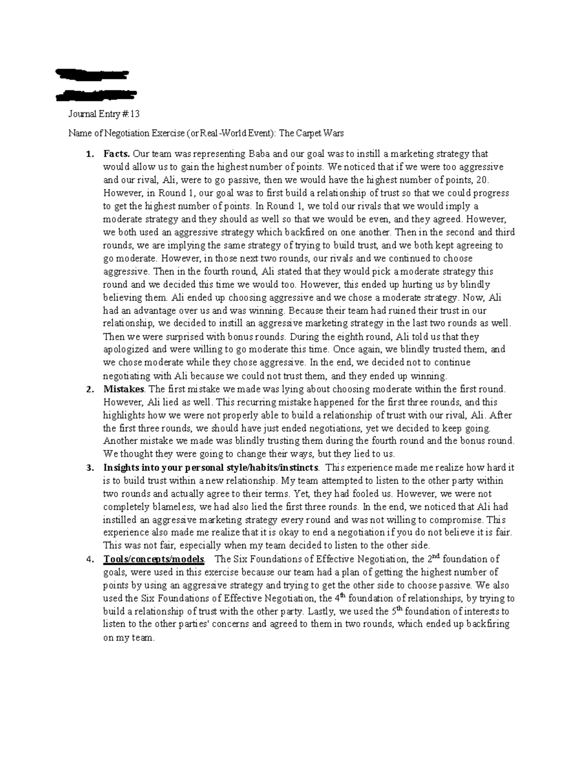 Journal 13 - Divyaa Sarin Date: 4/27/ Journal Entry #: Name of ...