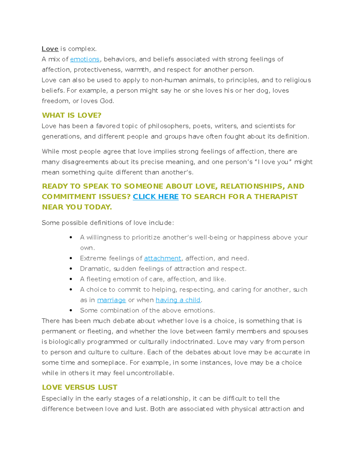 LOVE - LOVE - Love is complex. A mix of emotions, behaviors, and ...