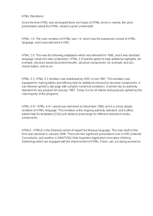 Start with HTML - HTML Tutorial HTML Tutorial or HTML 5 instructional ...