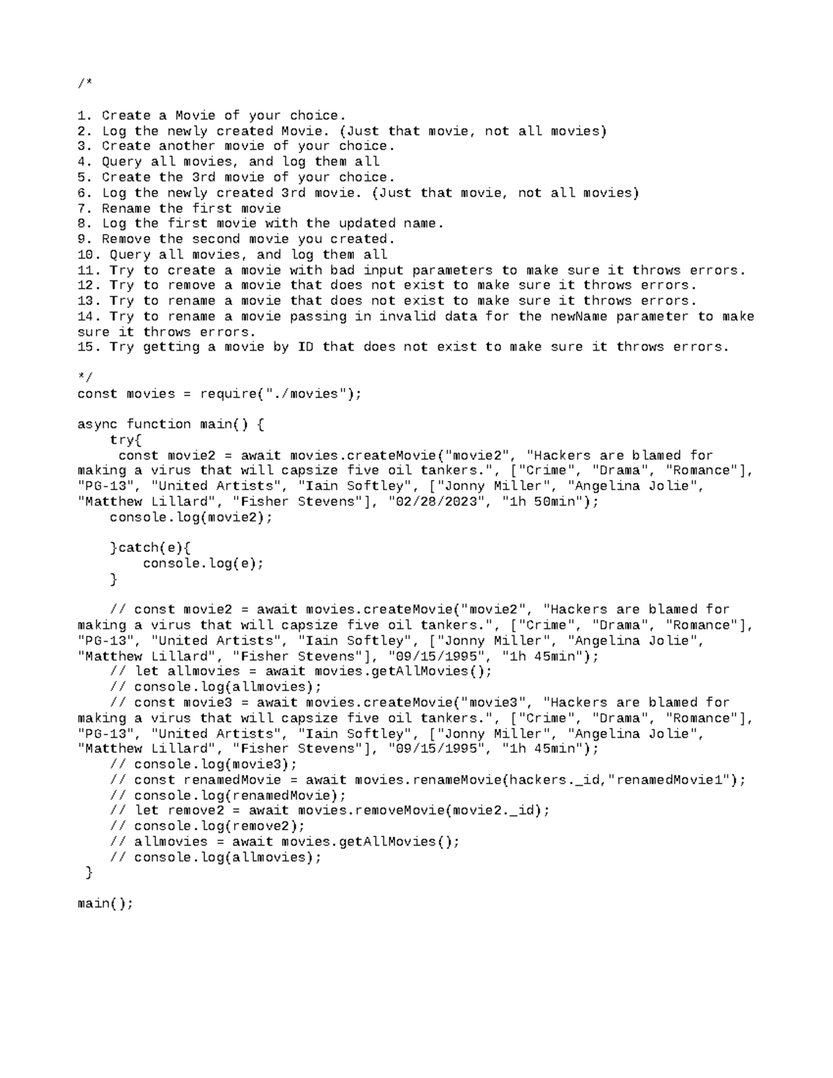 App - details of this document is present in "Lab4 question" docx ...