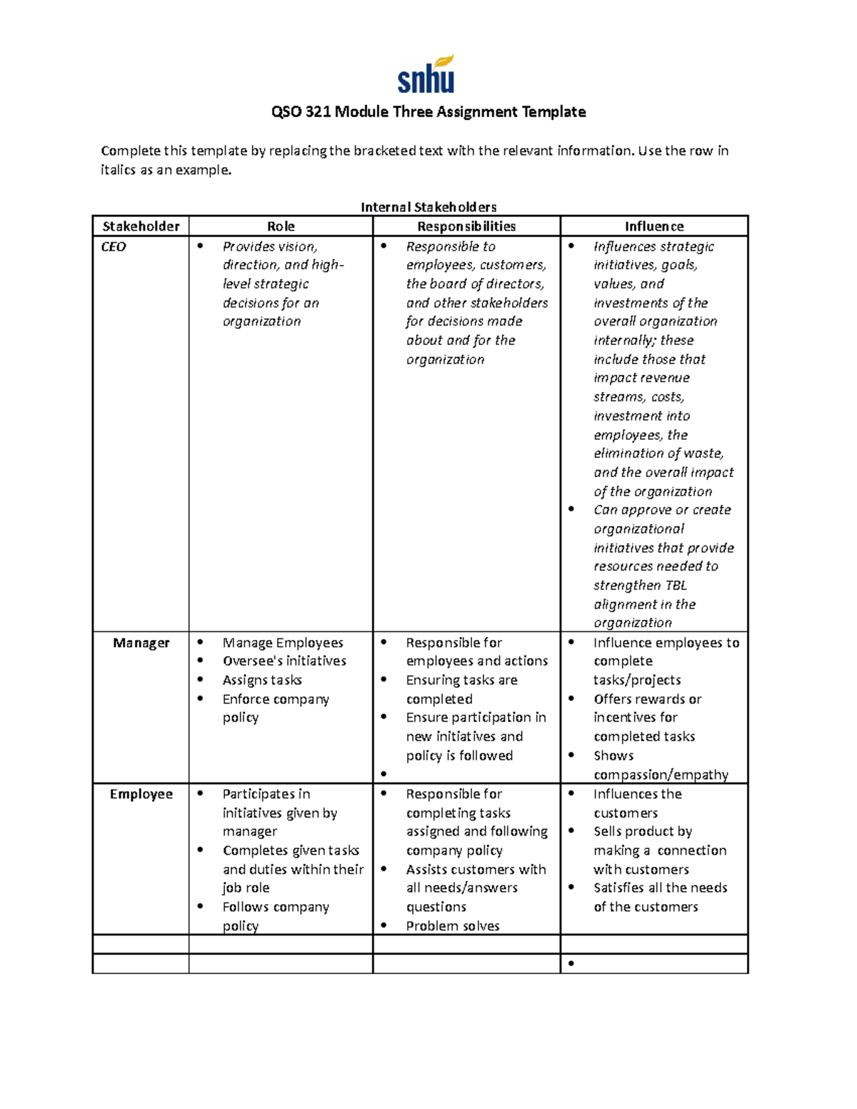 QSO 321 Module Three Assignment Template - QSO 321 Module Three ...