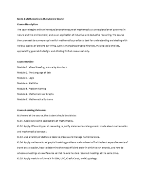 Module 1 Lesson 1 1-13 - ........ - MODULE 1 LESSON 1 INTRODUCTION TO STATISTICAL CONCEPTS ...