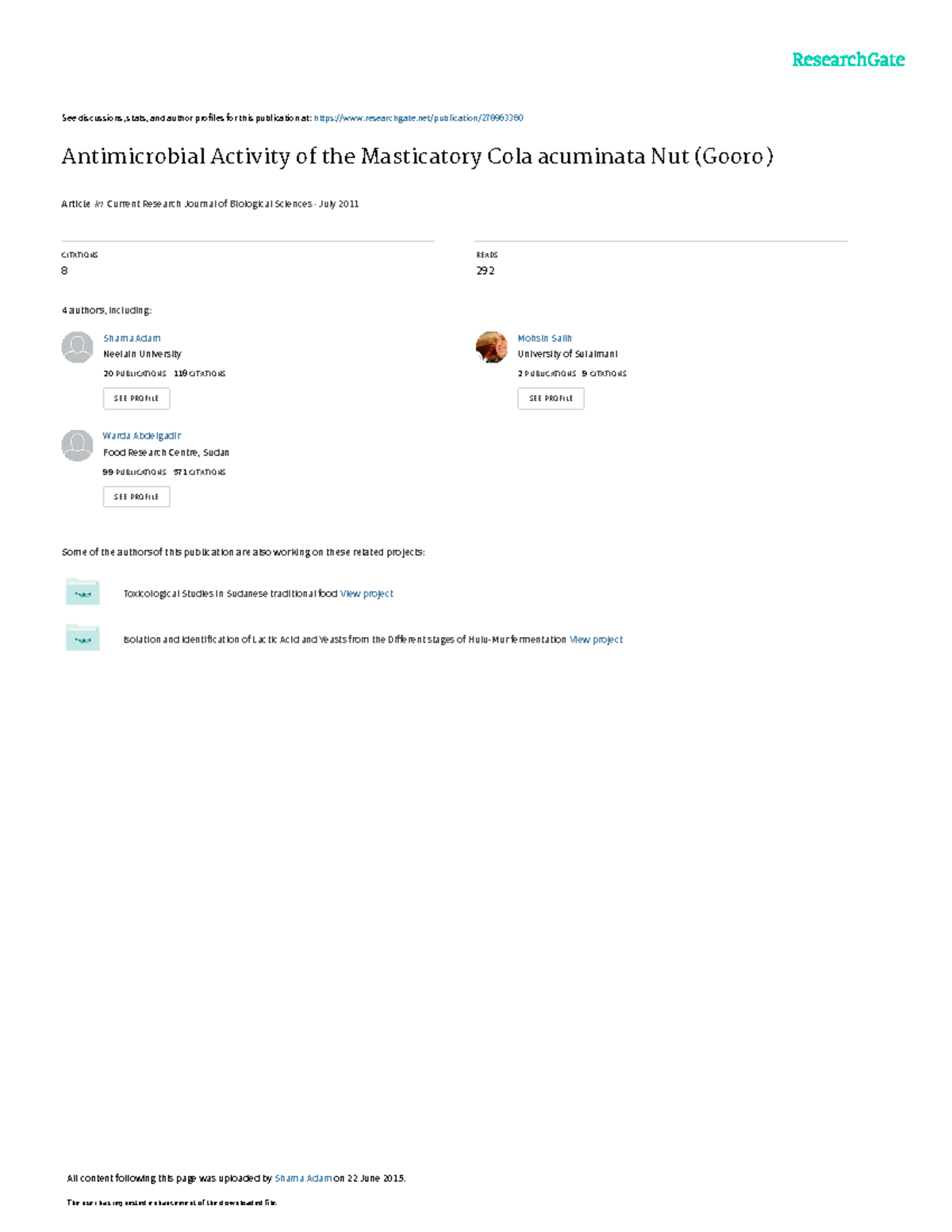 C.acuminata 2011 - Apuntes 12 - See discussions, stats, and author ...