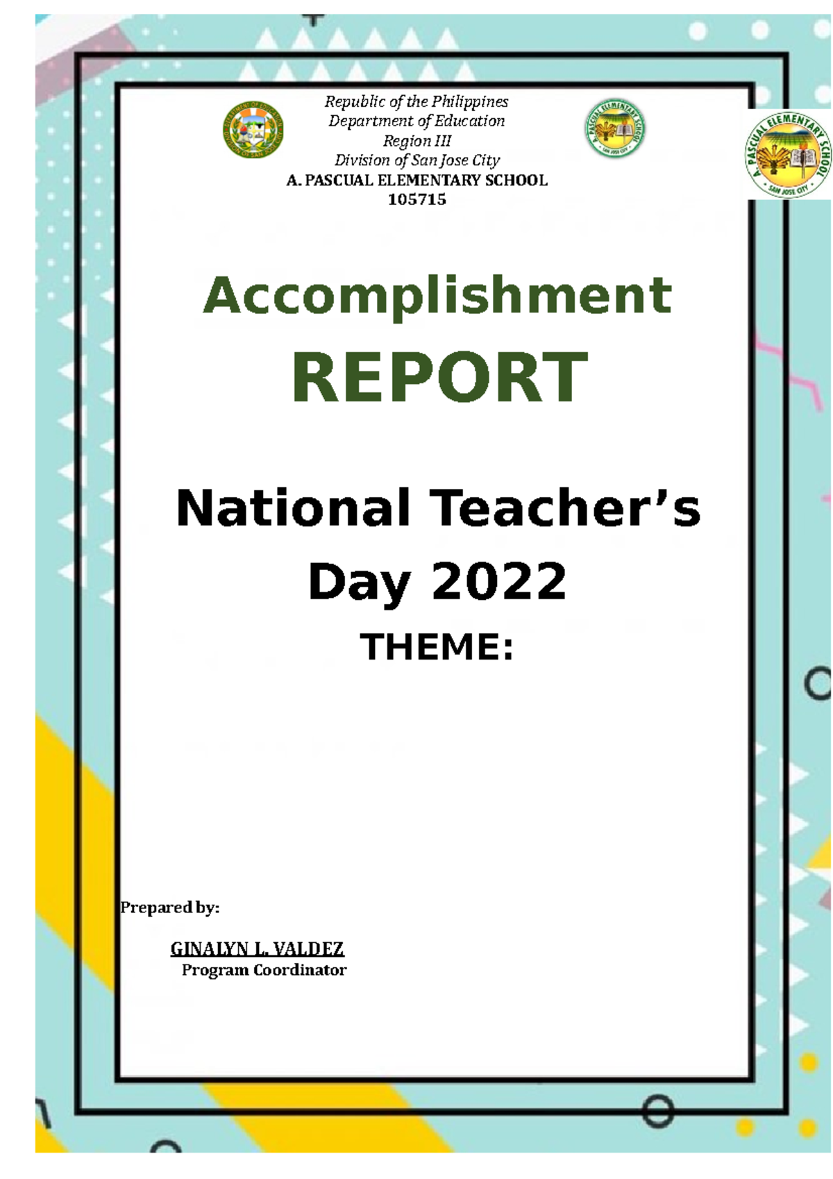 ACR 2022 Teachers Month Celebration - Republic of the Philippines ...