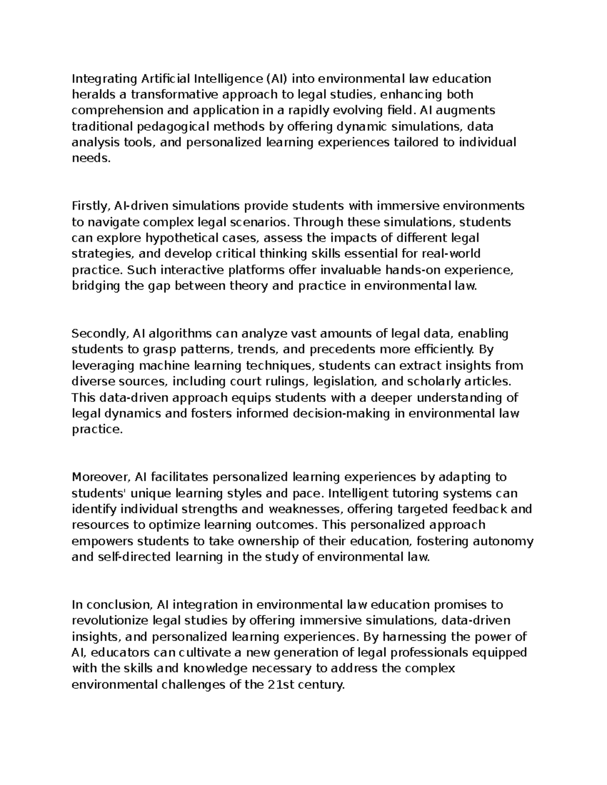 Integrating Artificial Intelligence - AI augments traditional ...