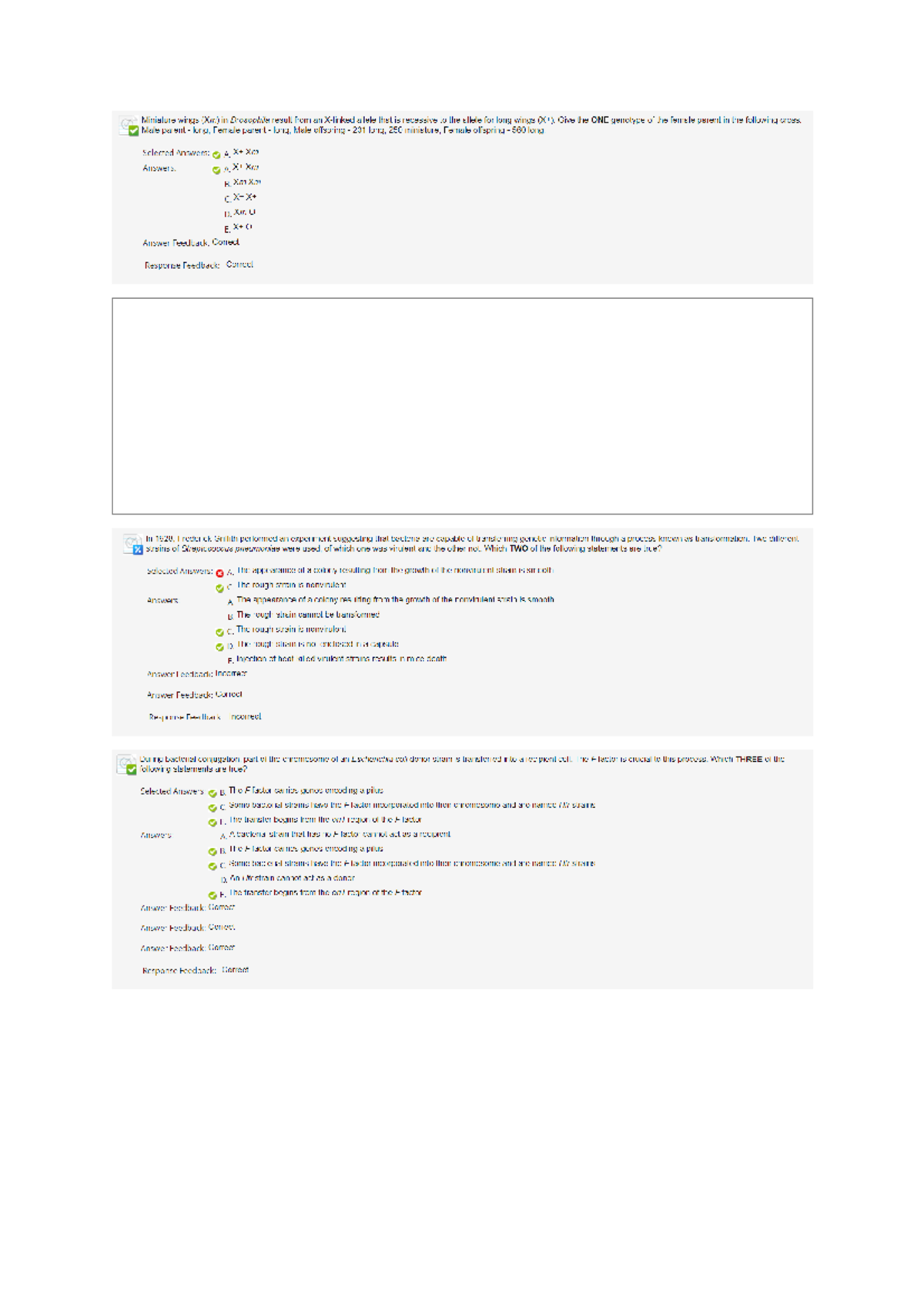 Genetics MCQs (3) - Studocu