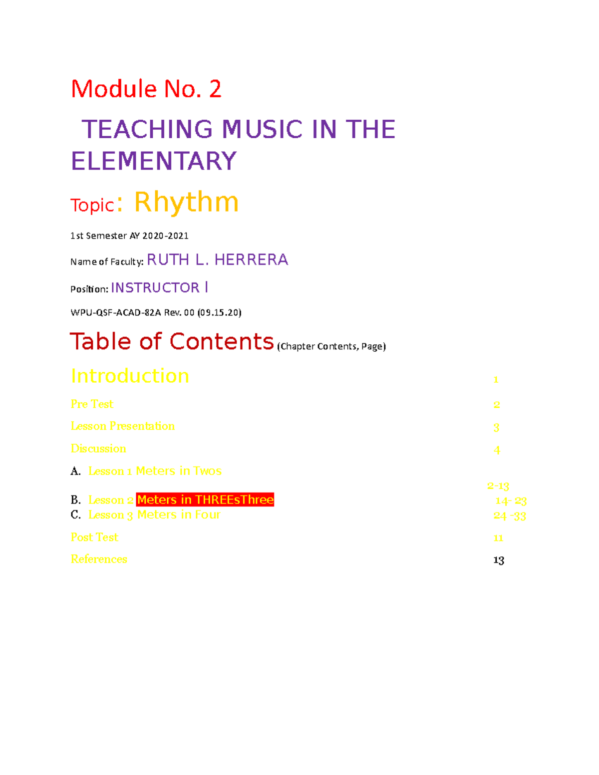 Local media 9212214680283930995 - Module No. 2 TEACHING MUSIC IN THE ...