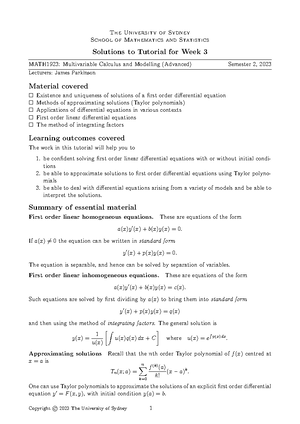 2022 4u math hsc - MATH1923 - Studocu