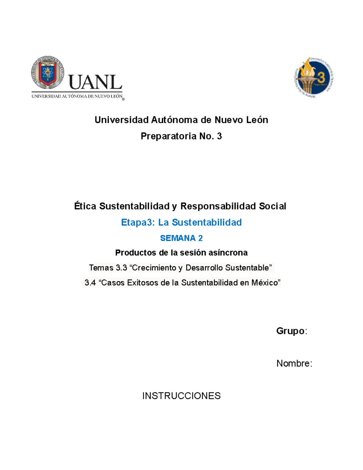 Formato Etapa 3 Semana 2 - Universidad Autónoma de Nuevo León ...