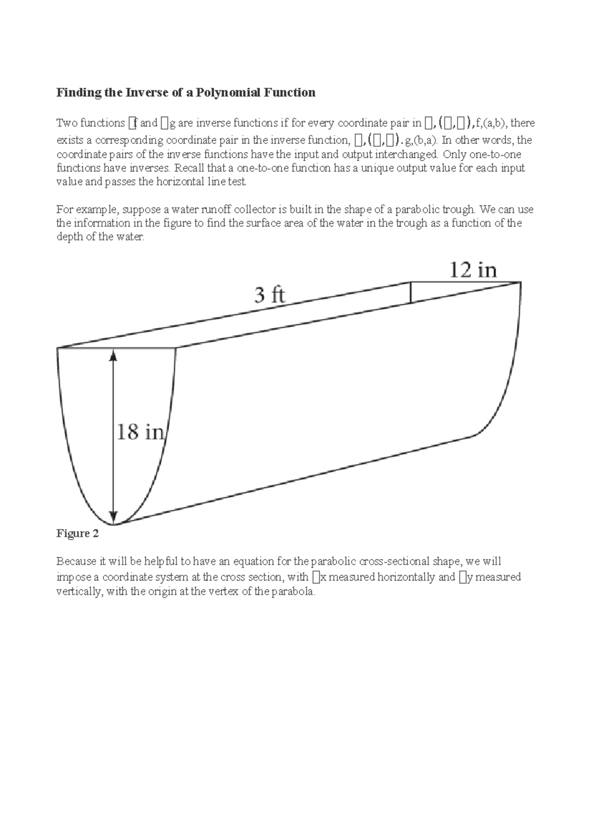 5.7 inverse functions - Finding the Inverse of a Polynomial Function ...