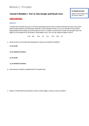 Module 3 IBM - lecture notes - 1002MSC - Studocu