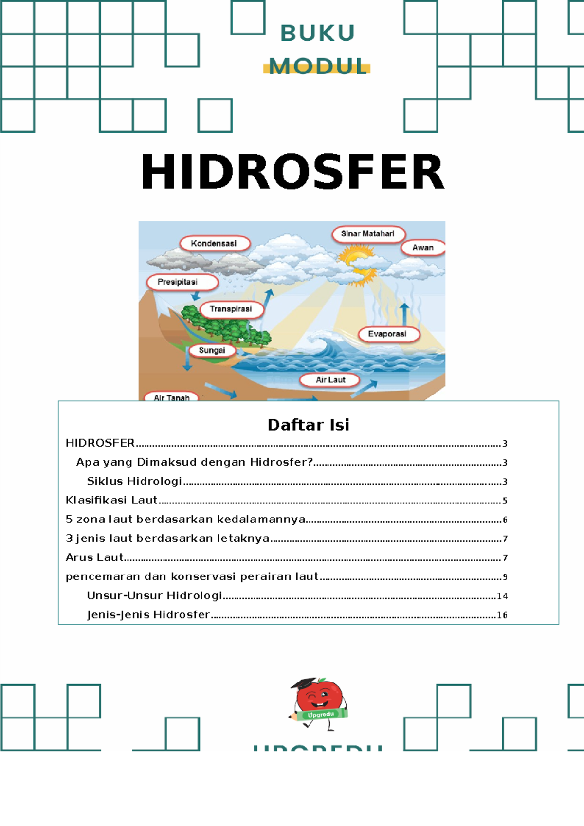 Hidrosfer Geografi UTBK - Geografi Hidrosfer - Studocu