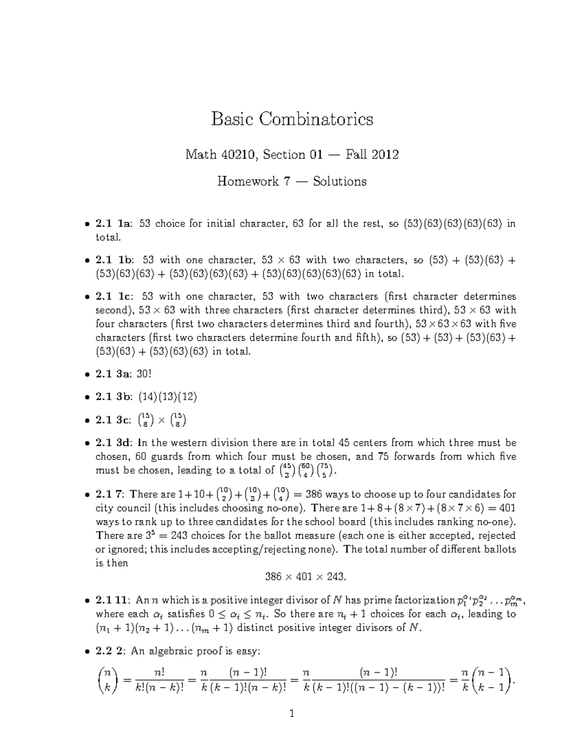 40210 H7 sols week 7 - Discrete wiskunde - Studeersnel