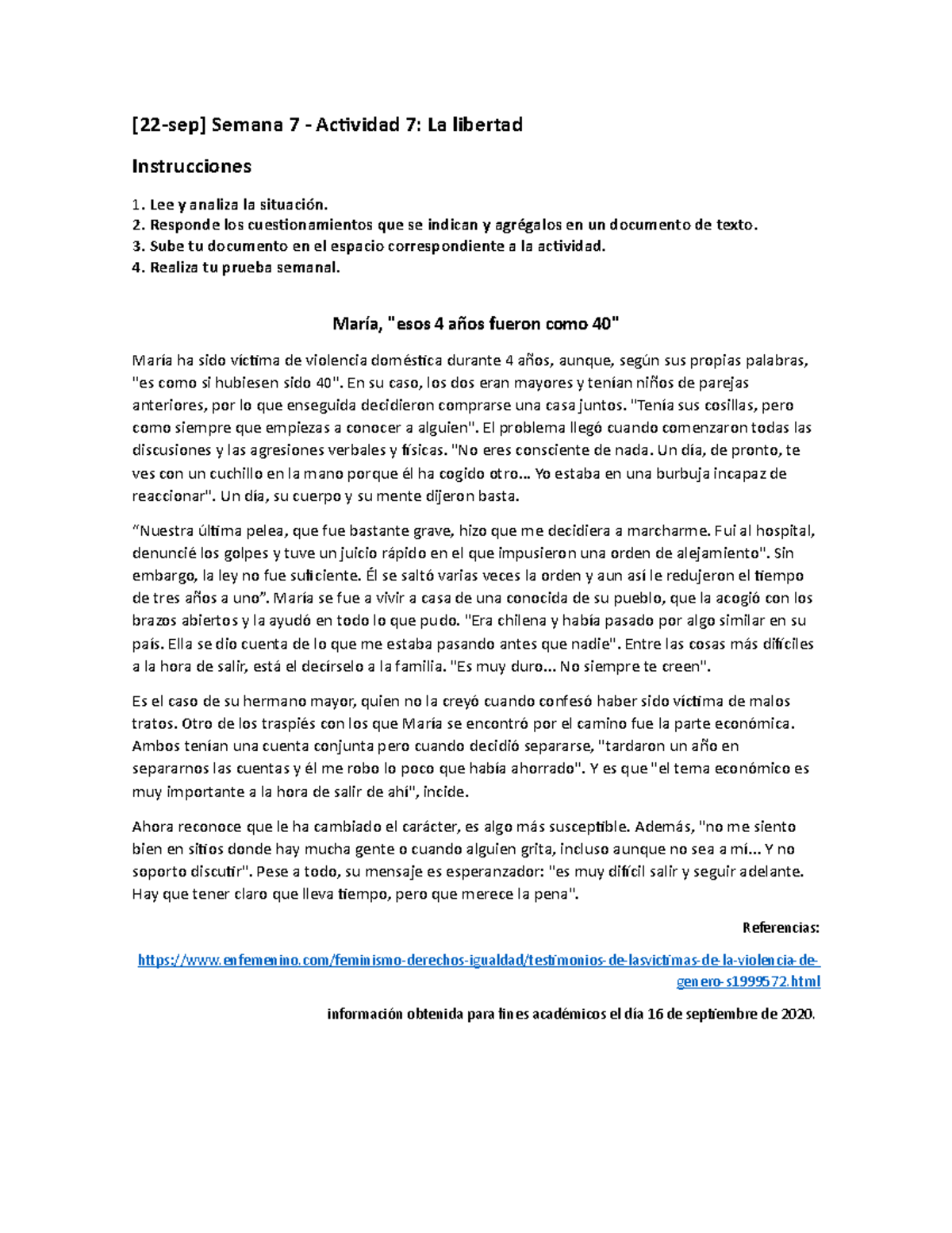 Actividad Semana 7 conceptos y dilemas éticos - [22-sep] Semana 7 ...
