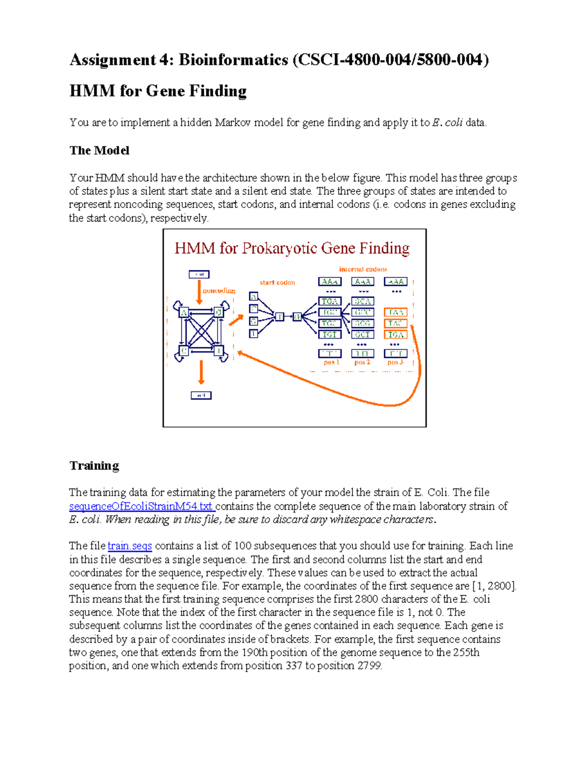 HMM project for beginner and taking some example - The individual ...