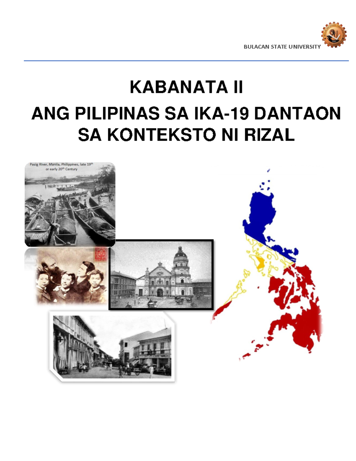 Kabanata-II - Life and Works of Rizal - KABANATA II ANG PILIPINAS SA ...