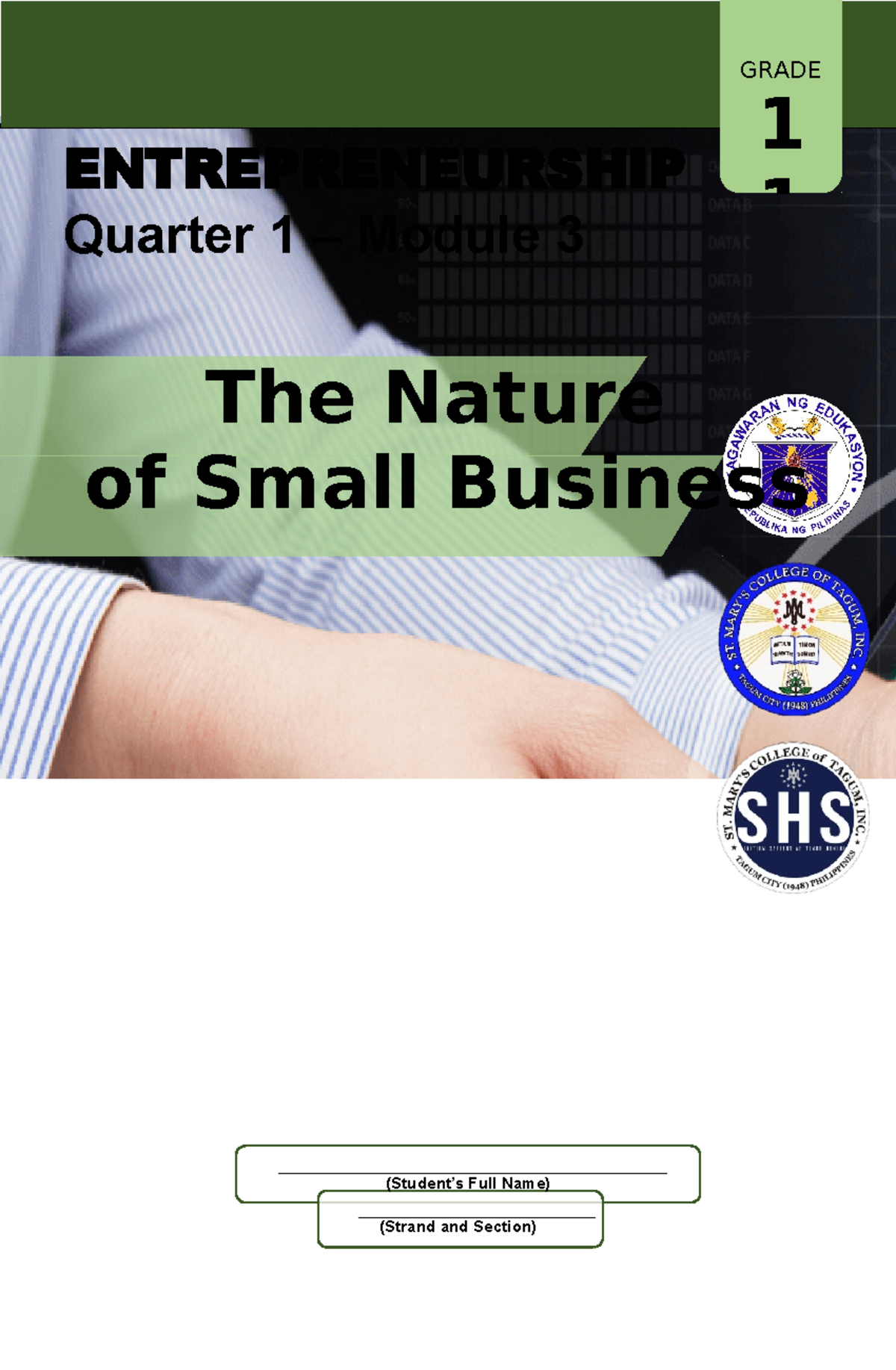 Final Module 3 Entrep - useful - MODULE 3 THE NATURE OF SMALL BUSINESS ...