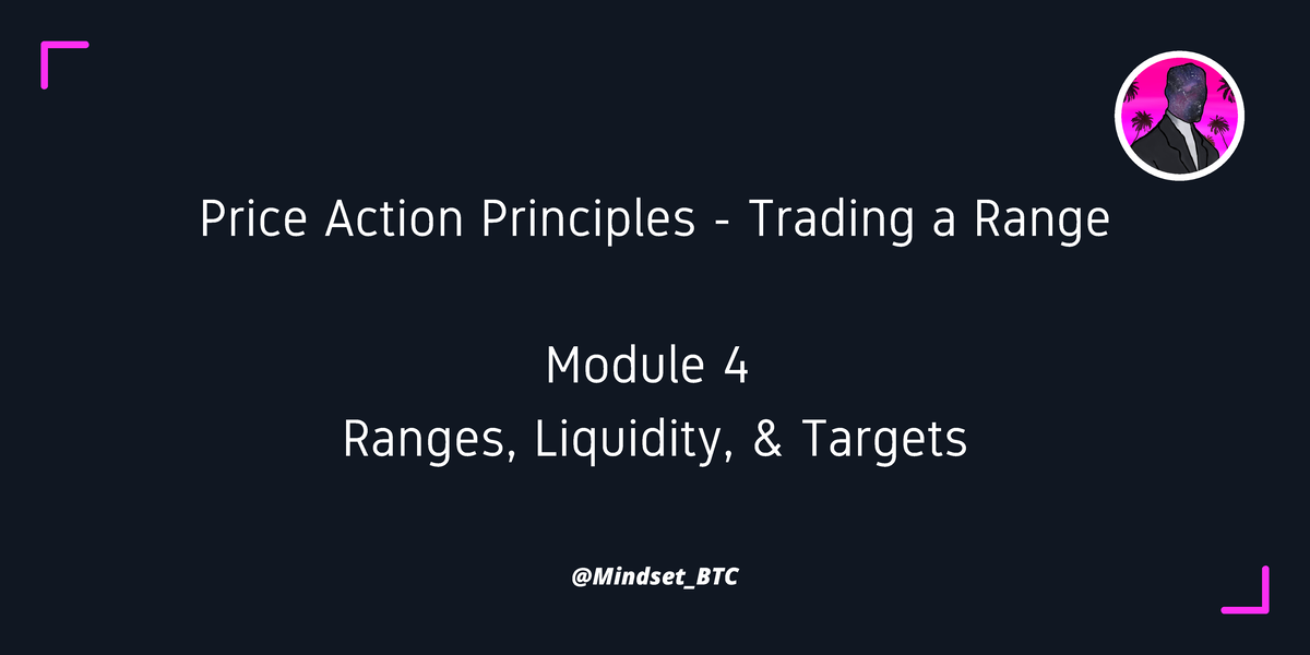 Module 4 - Ranges, Liquidity, & Targets - Price Action Principles ...