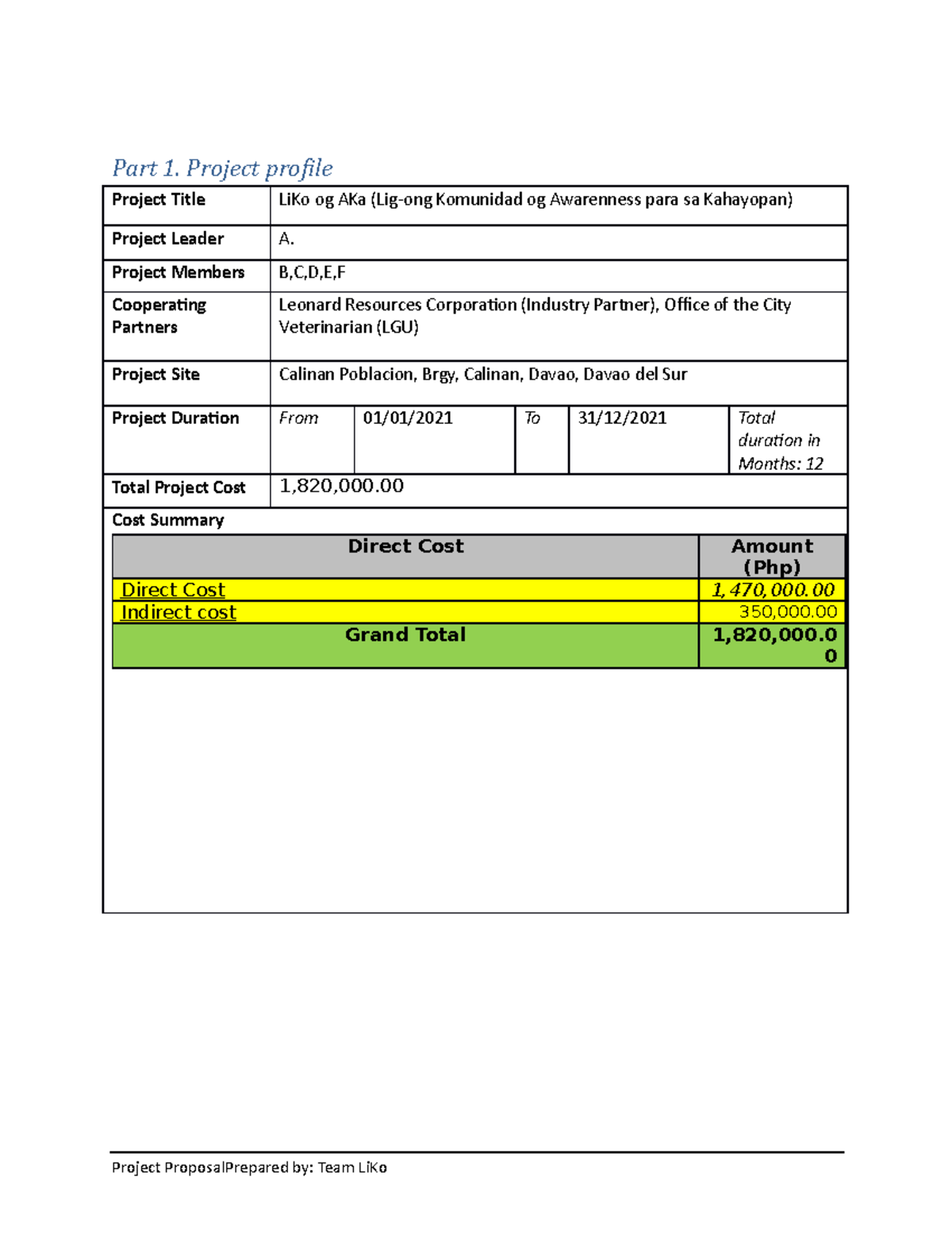 Project-Proposal 2 - Project Proposal Learning Evidence 2 - Part 1 ...