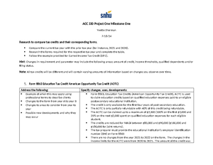 ACC 318 Module 3 Assignment - ACC 318 Module Three Assignment Operating ...