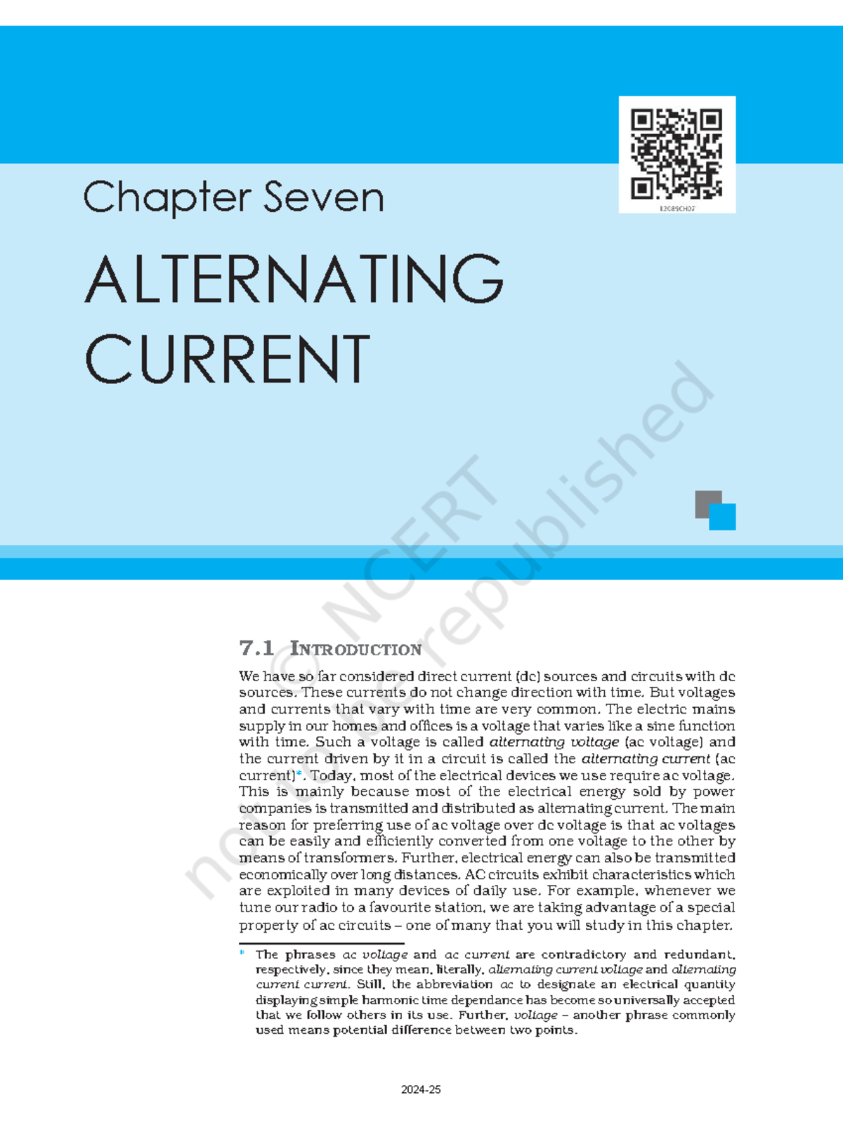 Leph107 - Ghhgh - 7 INTRODUCTION We have so far considered direct ...