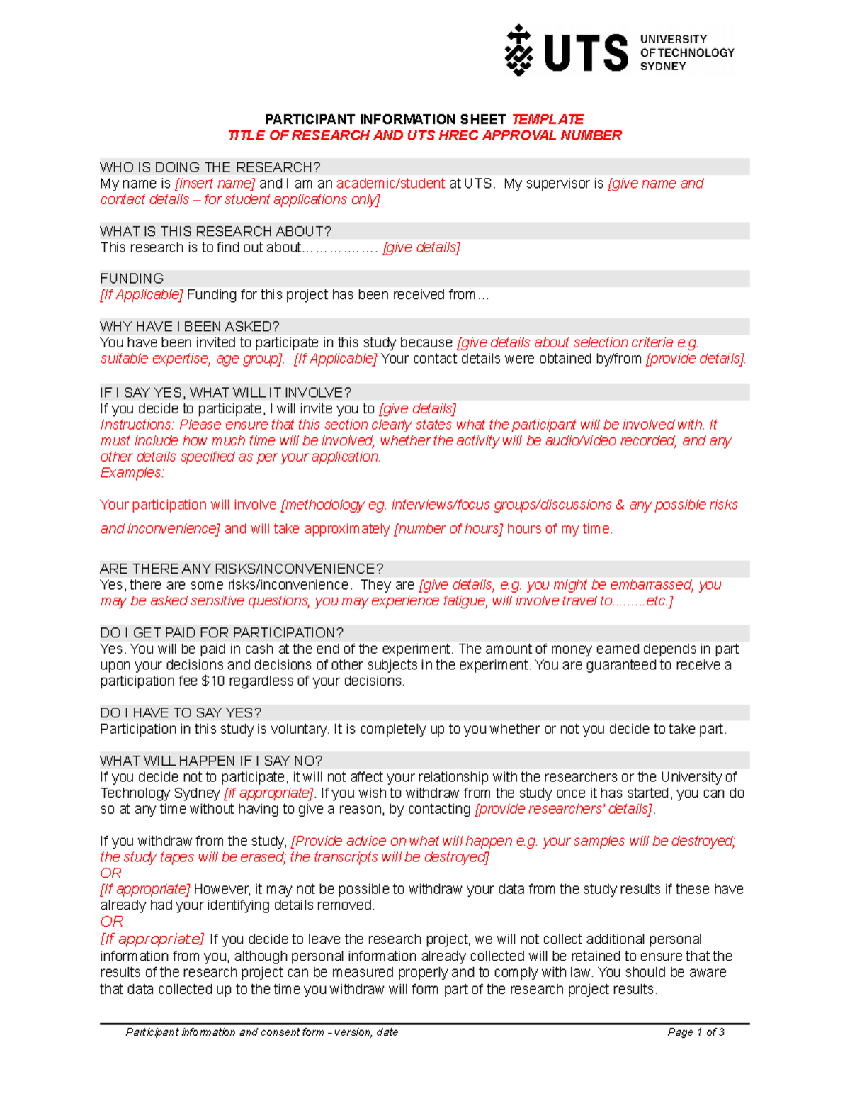 Participant-information-sheet-consent-form - PARTICIPANT INFORMATION ...