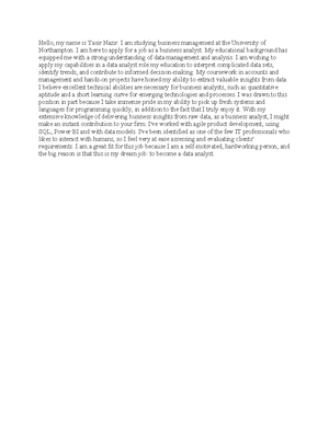 operations managment - UNIT 4 - MANAGEMENT AND OPERATIONS Student Name ...