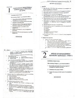 Mancon 3 - notes - Accounting - Studocu