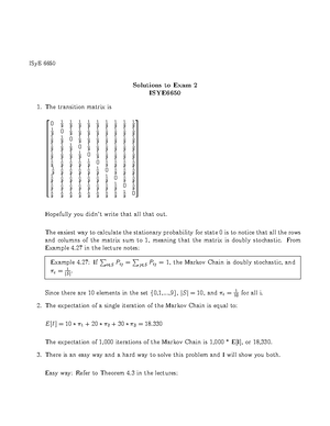 Practice Problems Exam 1 Complete - Practice Problems for Exam 1 (12 points, 2 points each) Make ...