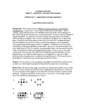 Problem Set 06 - ArsDigita University Month 5: Algorithms - Professor Shai Simonson Problem Set ...