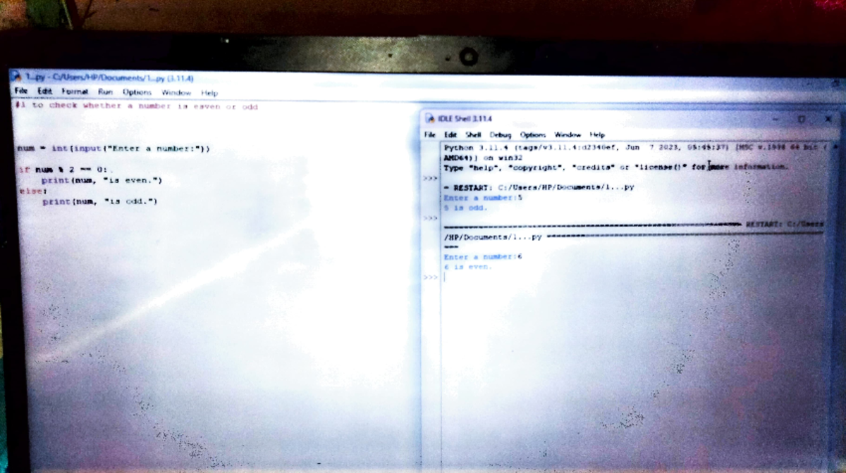 21-09-2023 - Practical components - Lpy-CUsersHPDocument/py (.114) Ftle idt Fonat Run Options 41 ...
