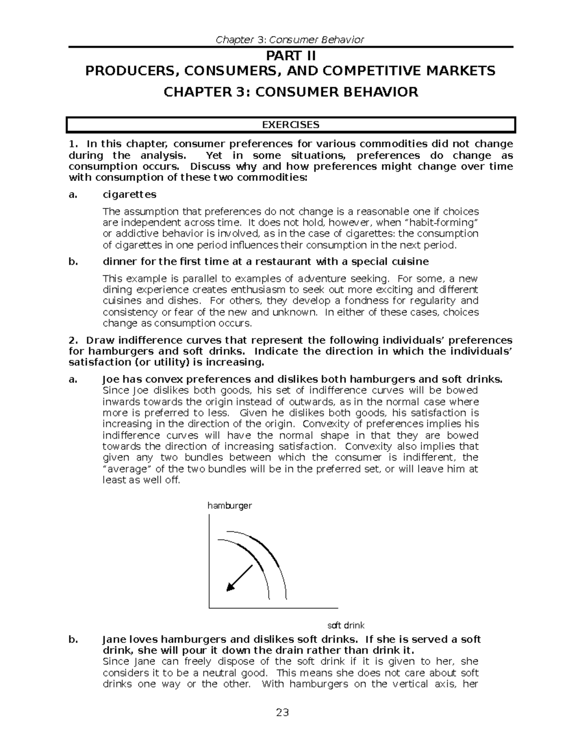 Pindick, Microeconomics Solution Ch.03 - PART II PRODUCERS, CONSUMERS ...