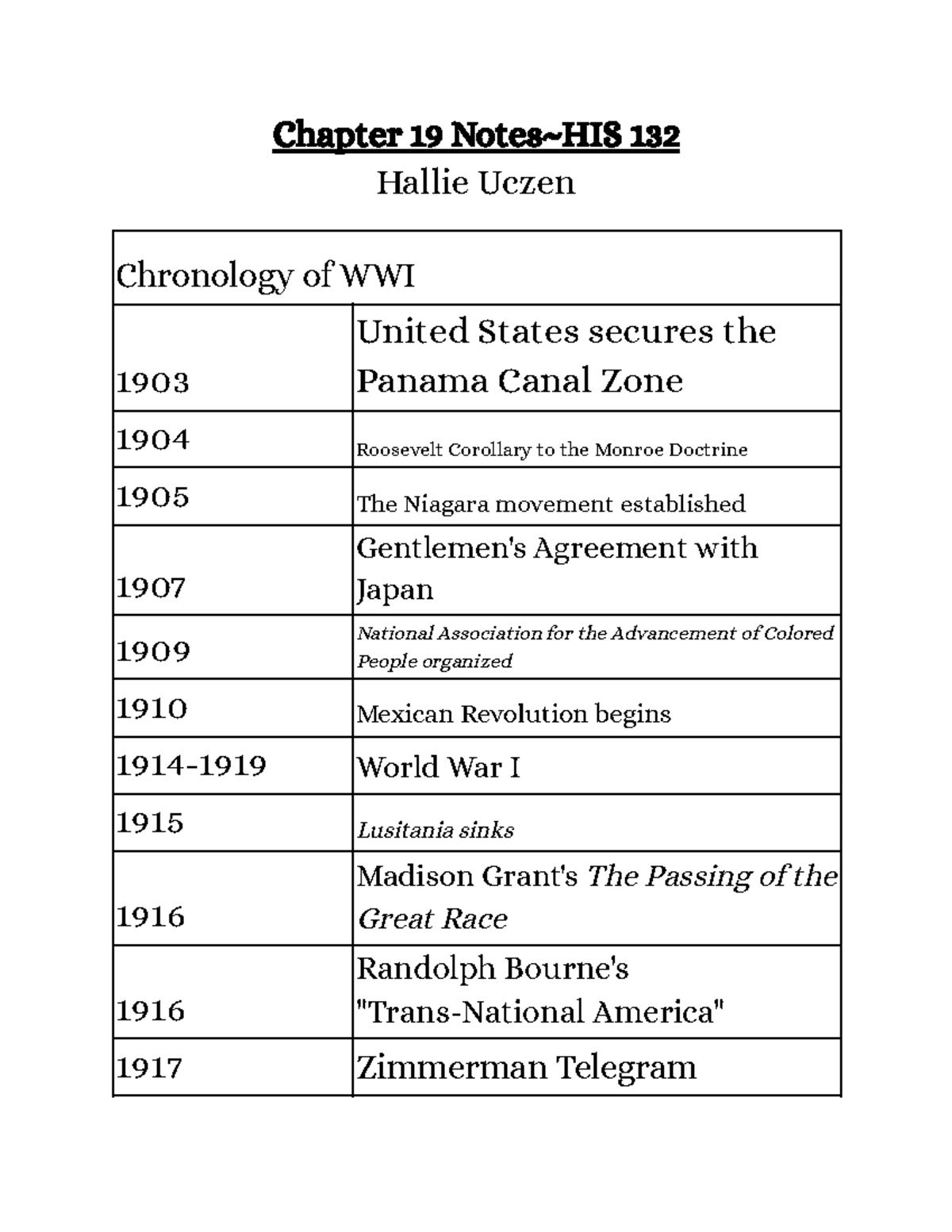 Chapter 19 Notes~HIS 132 - Debs convicted under the Espionage Act 1918 ...