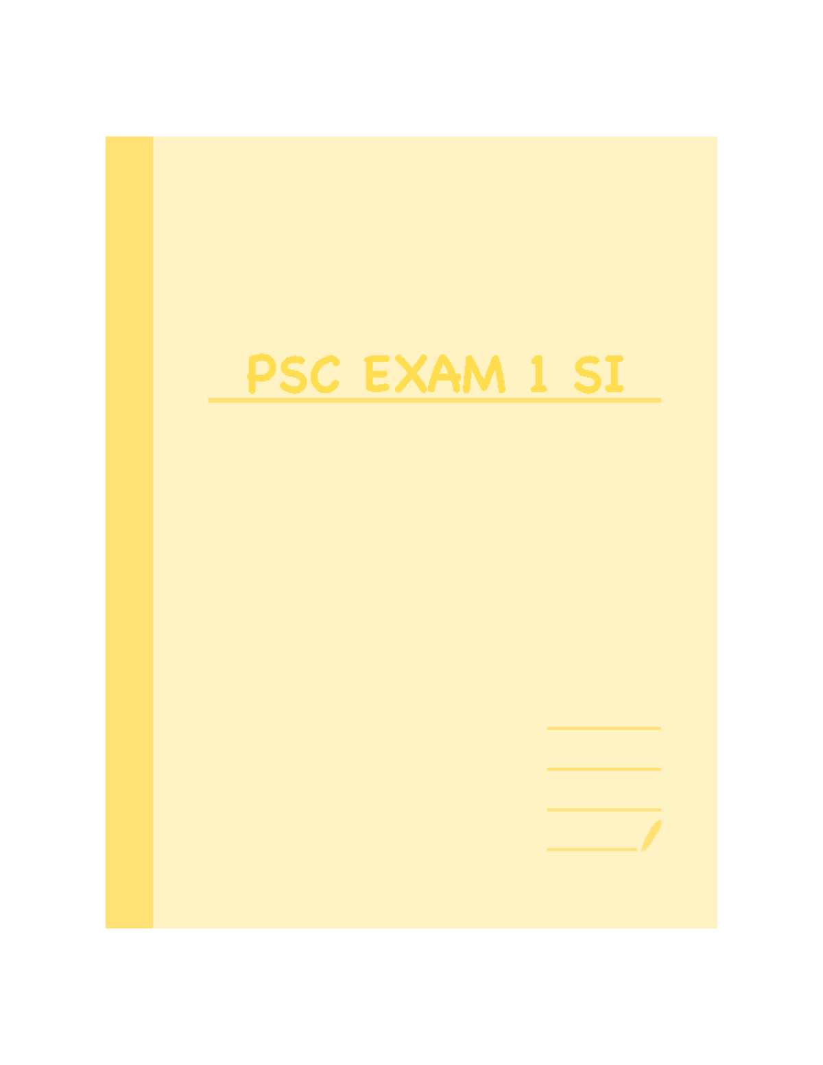 PSC EXAM 1 SI Notes - PSC EXAM 1 SI WEEK Class: PSC 1387 8. What is the ...
