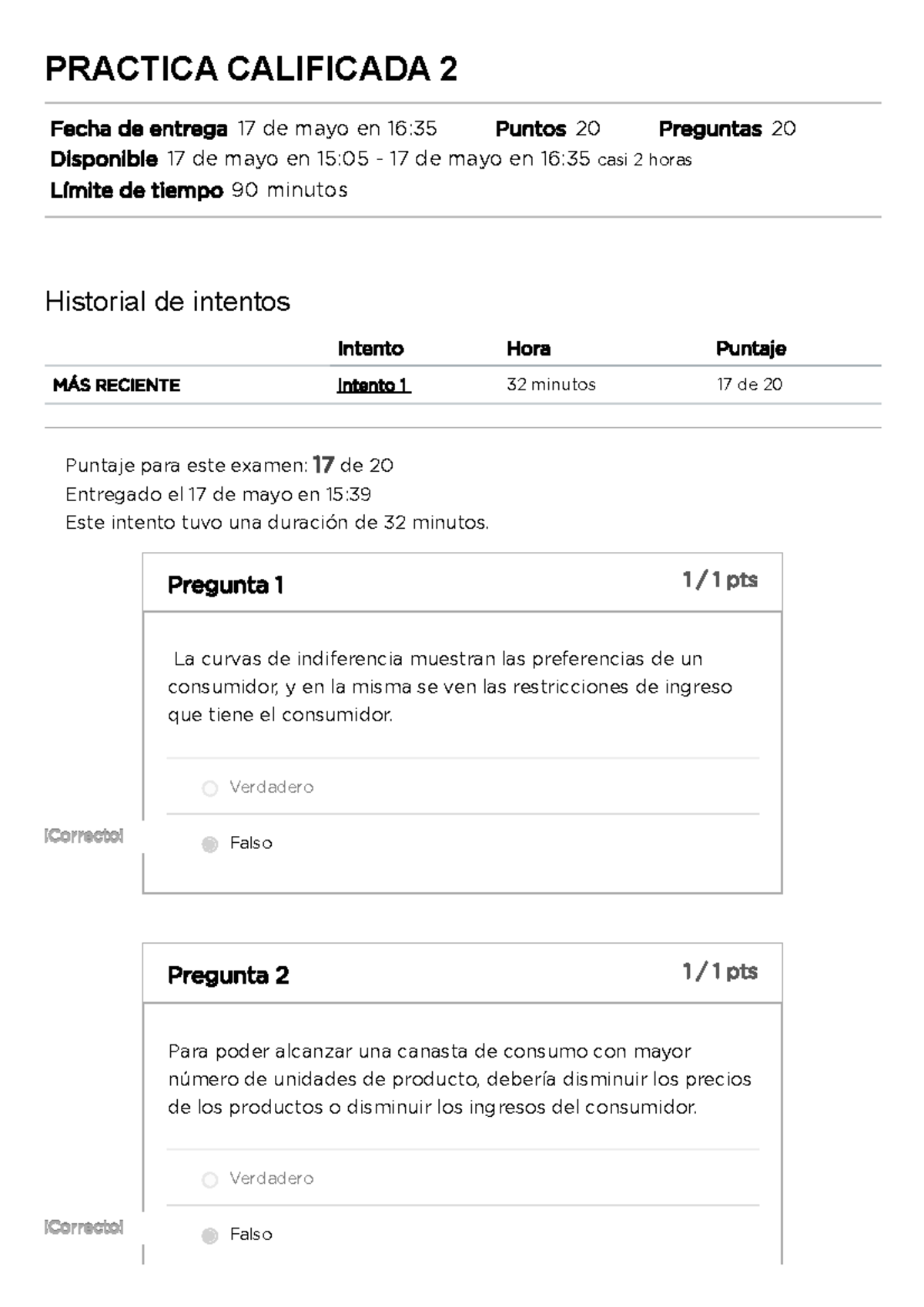 936539654- Practica Calificada 2 274444 - Principios DE Economía - 2022 ...