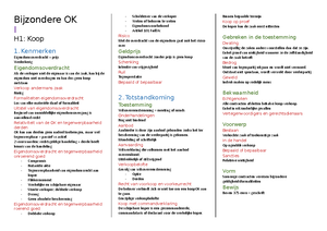 Bijzondere overeenkomsten - BIJZONDERE OVEREENKOMSTEN INLEIDEND DEEL ...