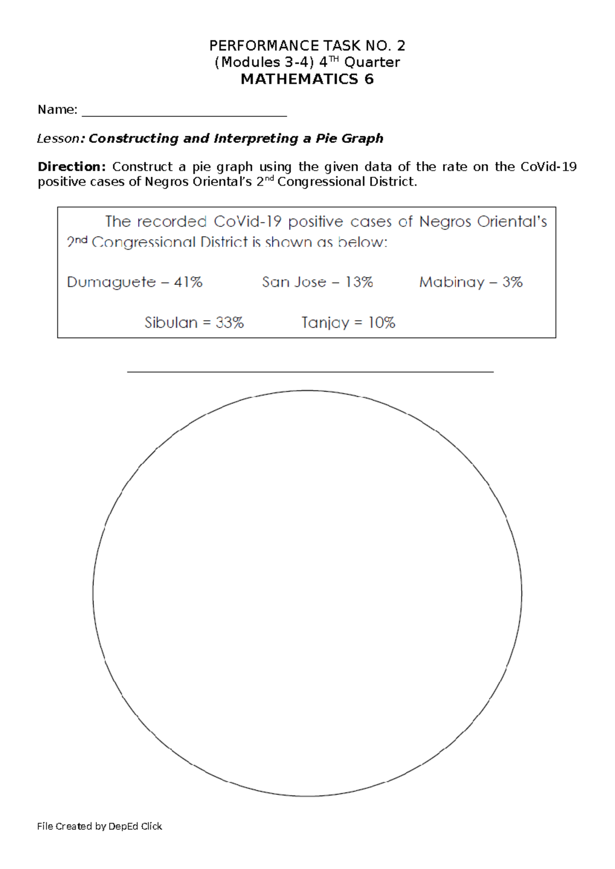 MATH6 Ptask 2 Q4 - Exercises - Bachelor of Special Needs Education ...