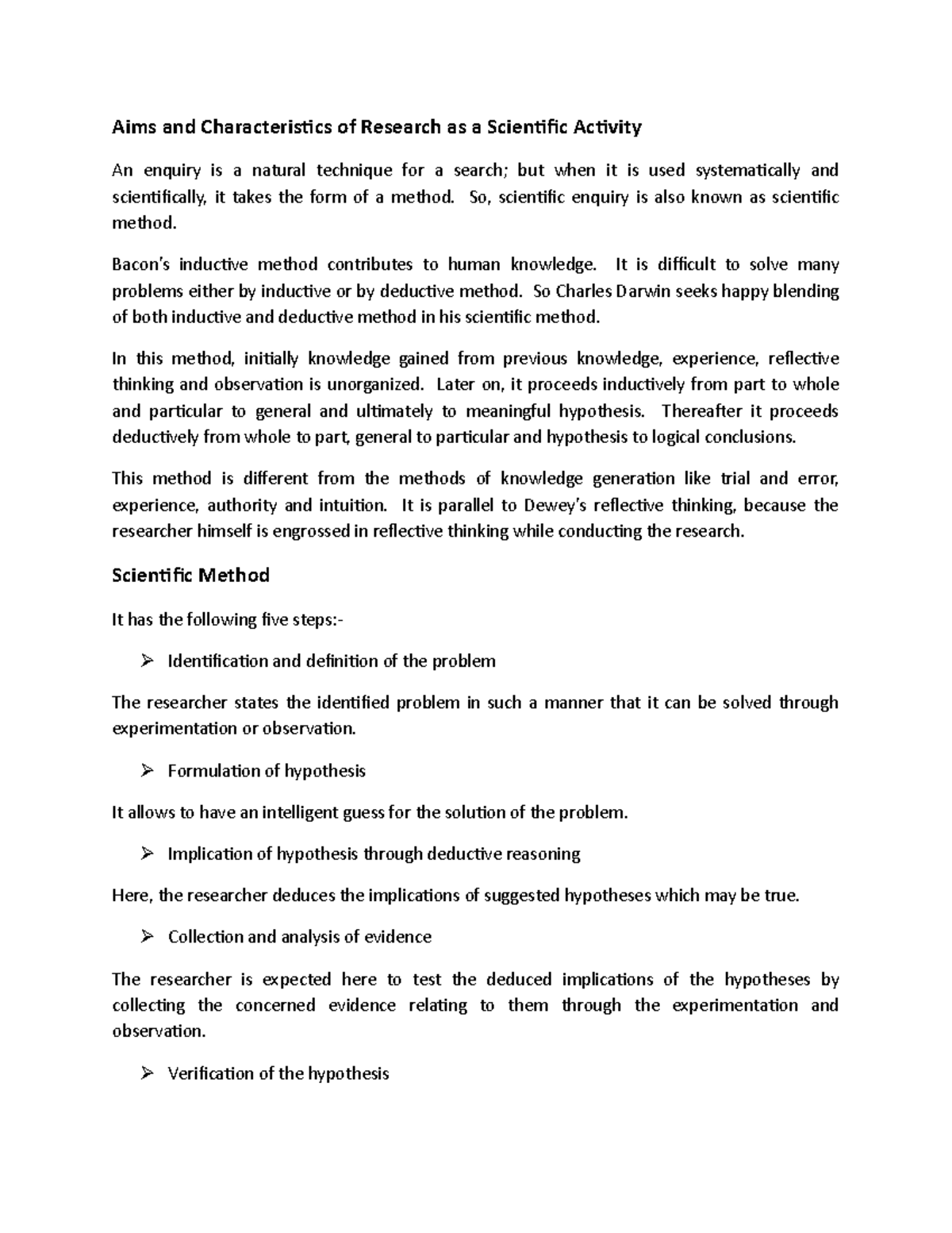 Share Aims and Charac-WPS Office - Aims and Characteristics of Research ...